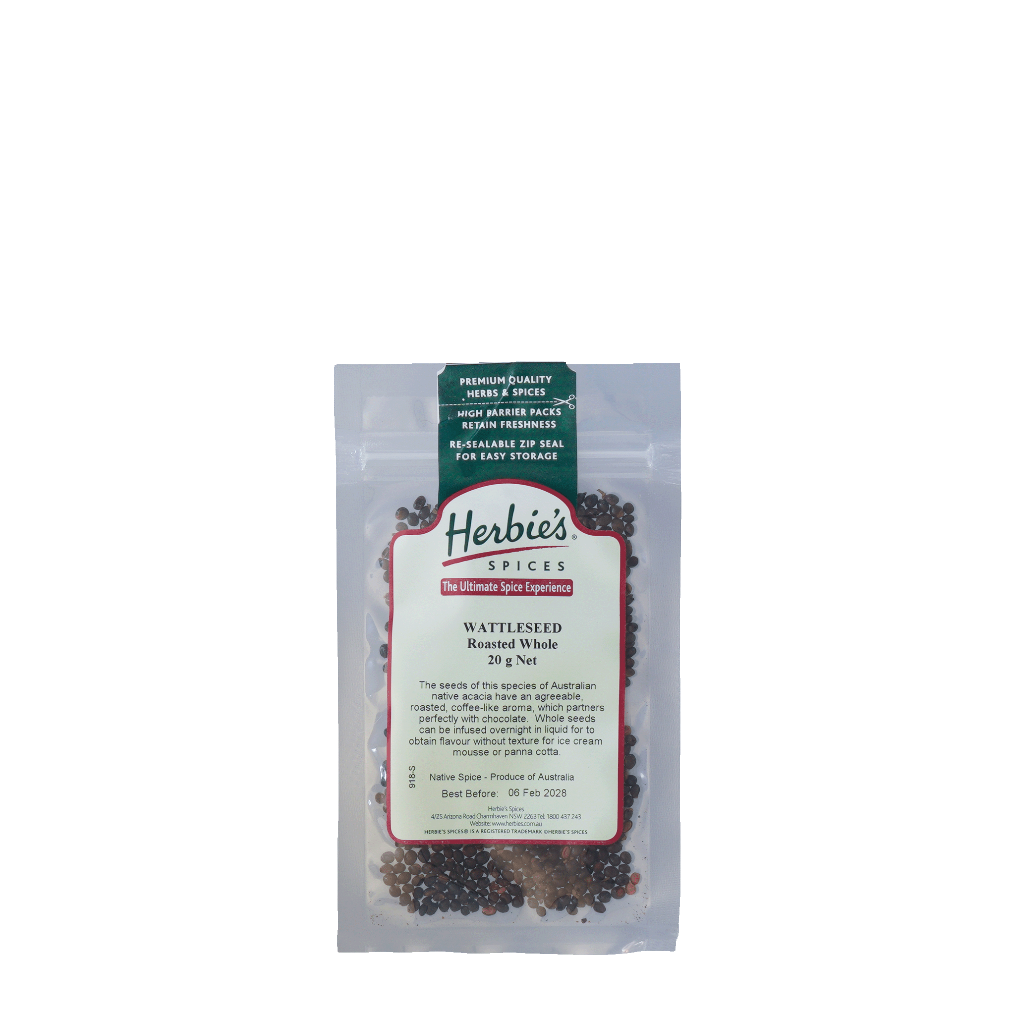 Wattleseed Whole Roasted – Phillip & Lea
