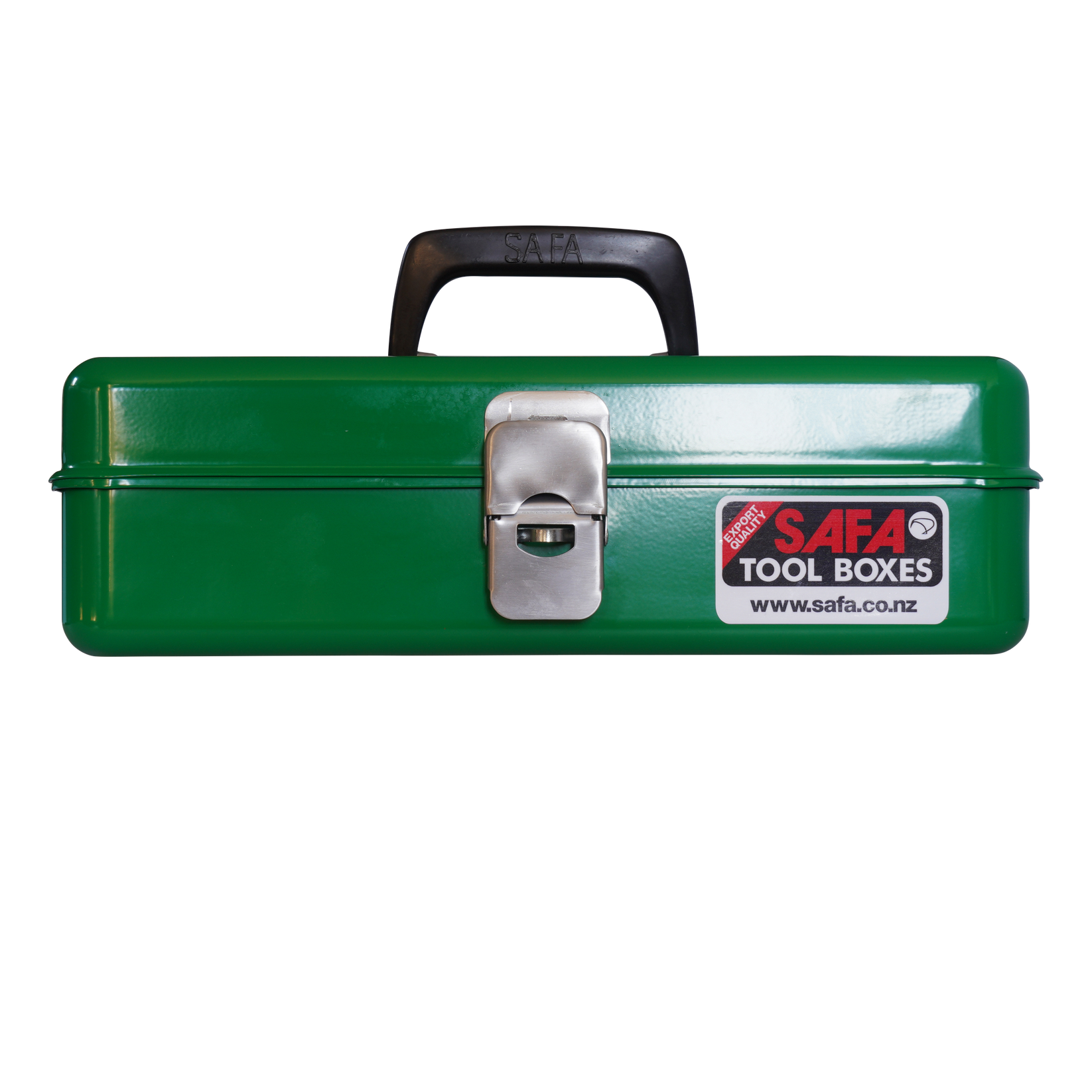 Heavy-duty Pressed Steel Toolbox - Green – Phillip & Lea