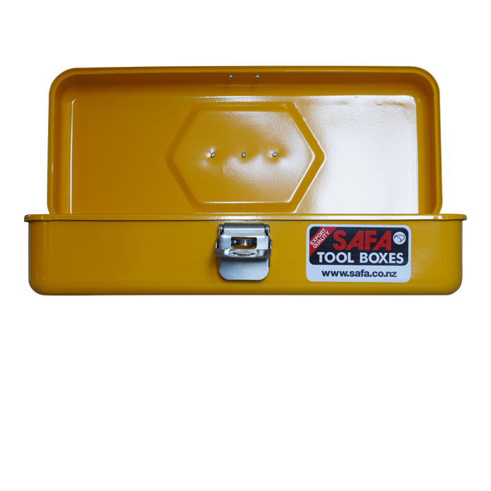 Heavy-duty Pressed Steel Toolbox - Yellow – Phillip & Lea