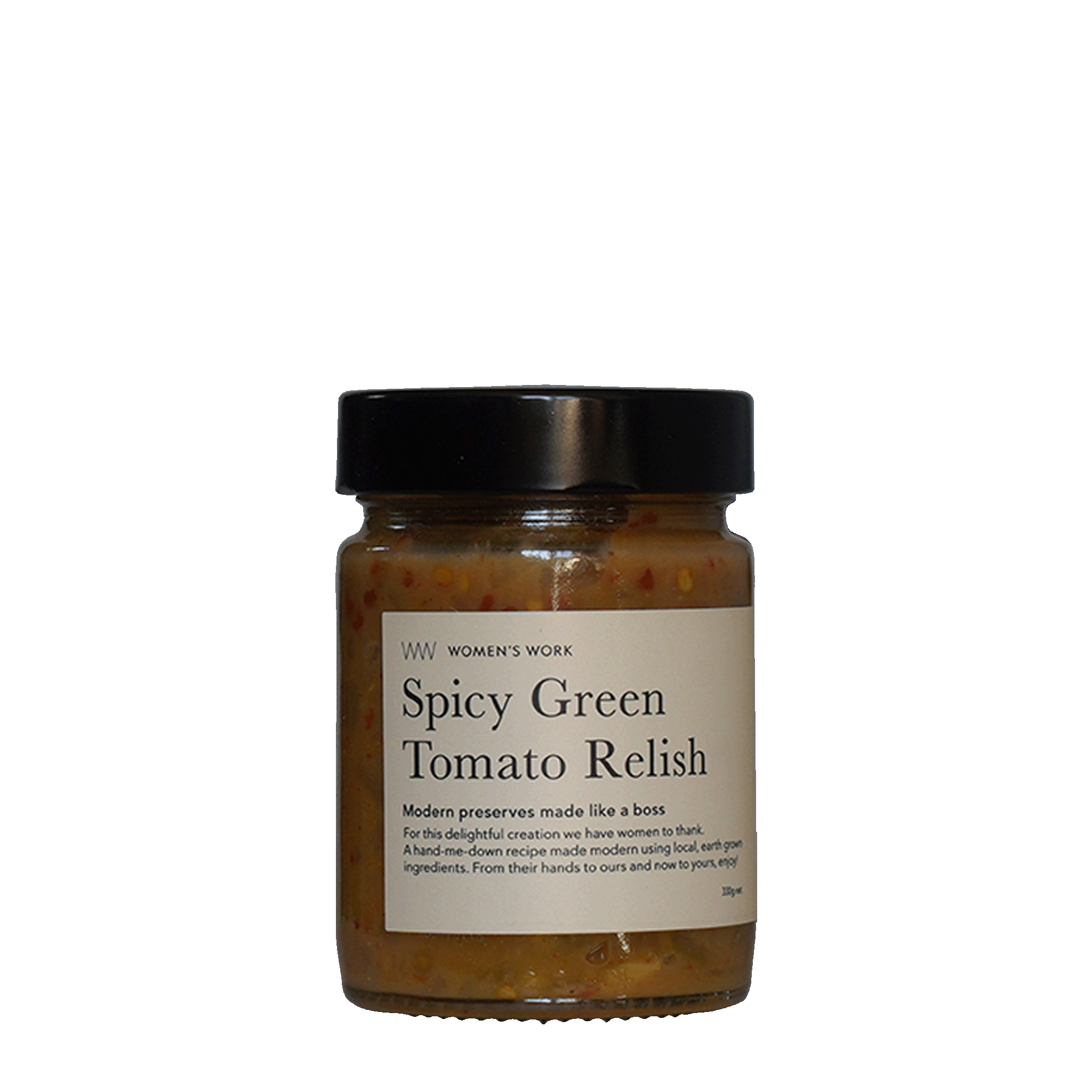 Spicy Green Tomato Relish Grande – Phillip & Lea
